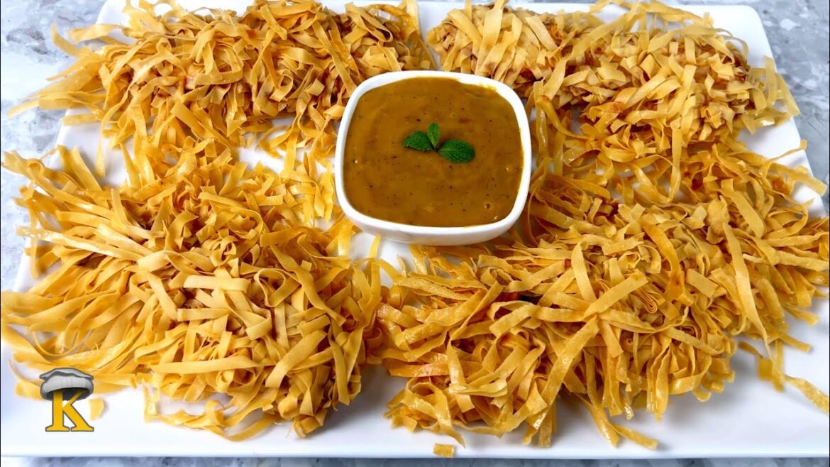 Crispy Thread Chicken Recipe | Threaded Chicken Tenders | Ramadan ...