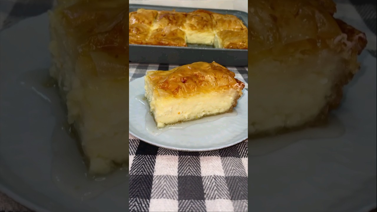 Γαλακτομπούρεκο Παραδοσιακό #recipe #συνταγή #food #dessert # ...
