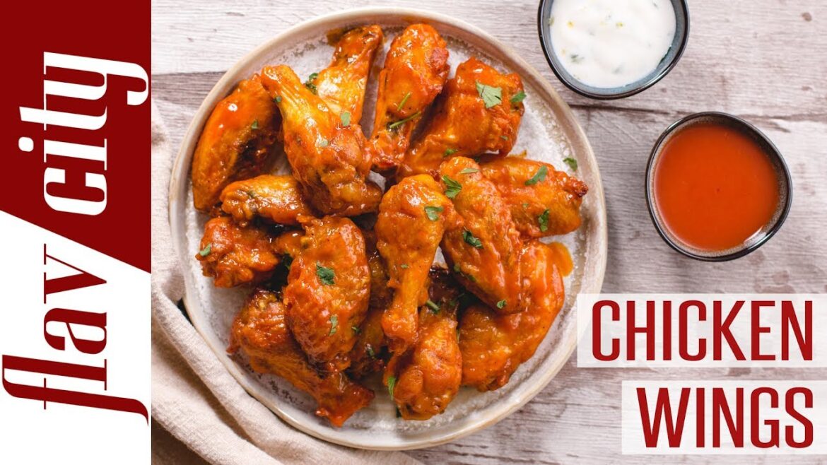 How To Make Crispy Baked Chicken Wings - Bobby's Kitchen Basics ...