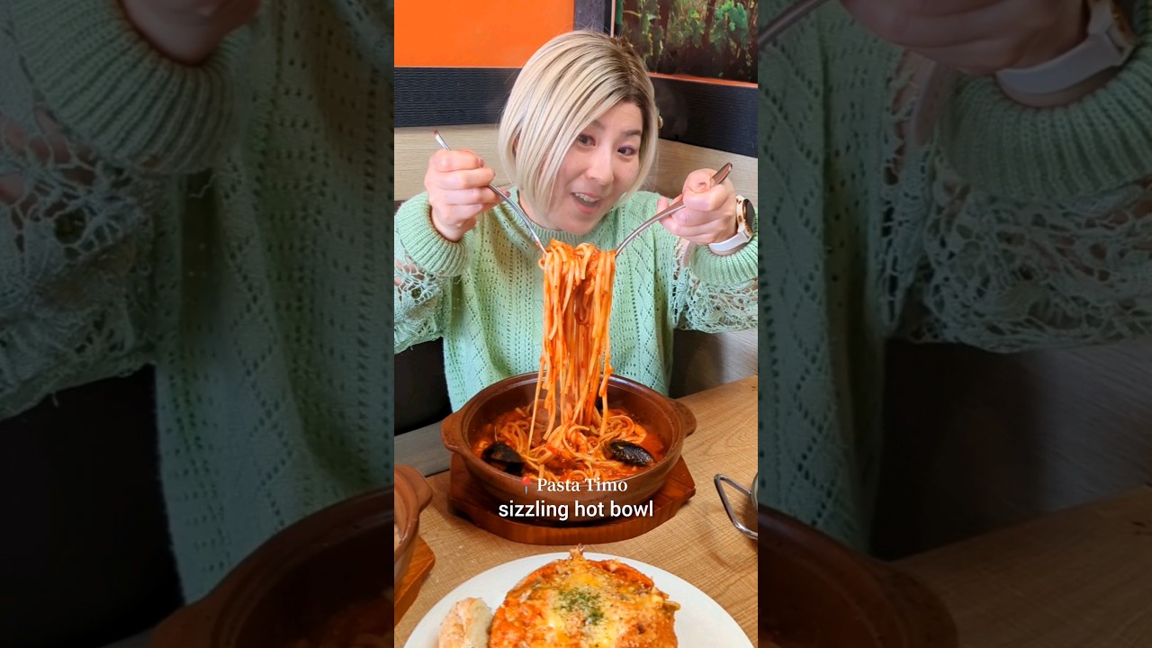 Korean italian fusion restaurant bread bowl pasta timo #vancouver ...