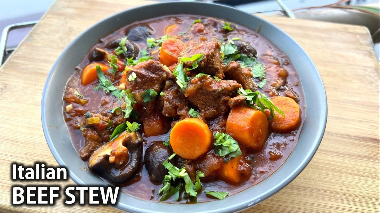 How to cook my own version of ITALIAN BEEF STEW | Very Simple and So ...