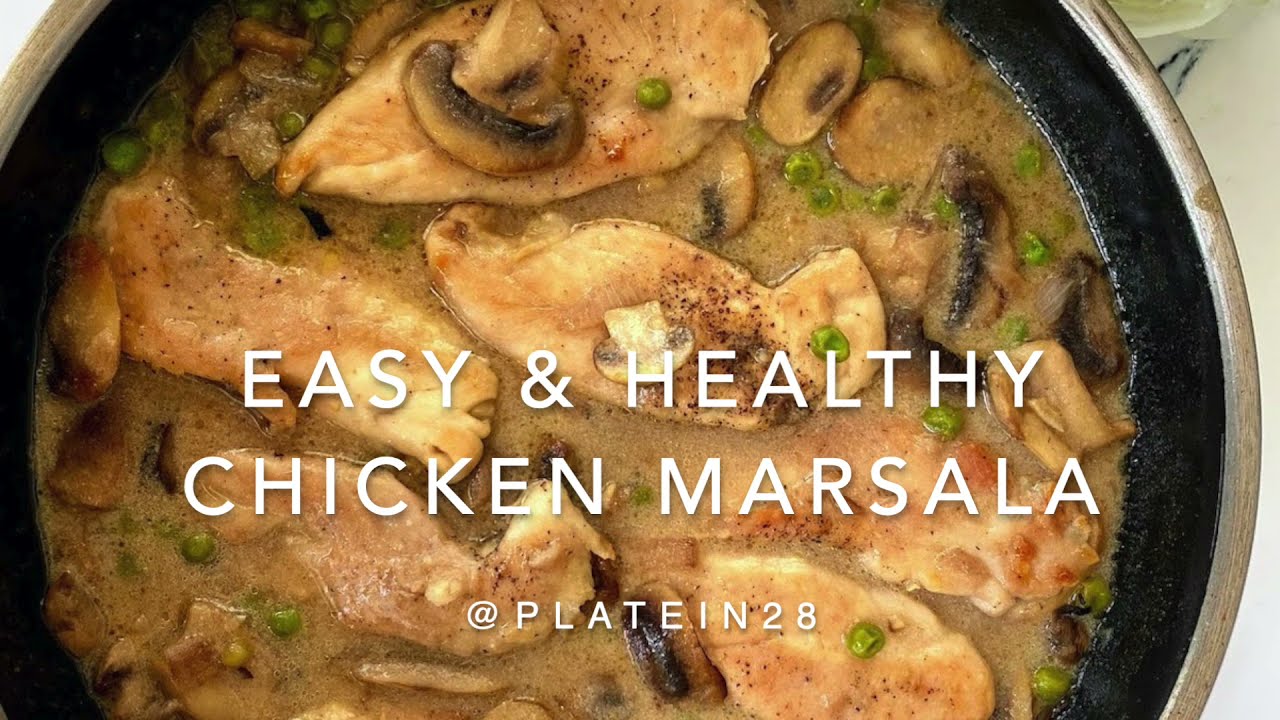 Easy & Healthy Chicken Marsala - Dining and Cooking