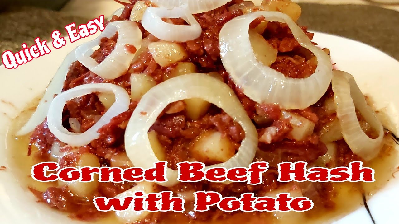 Canned Corned Beef Recipe | Quick and Easy! Corned Beef Hash with ...