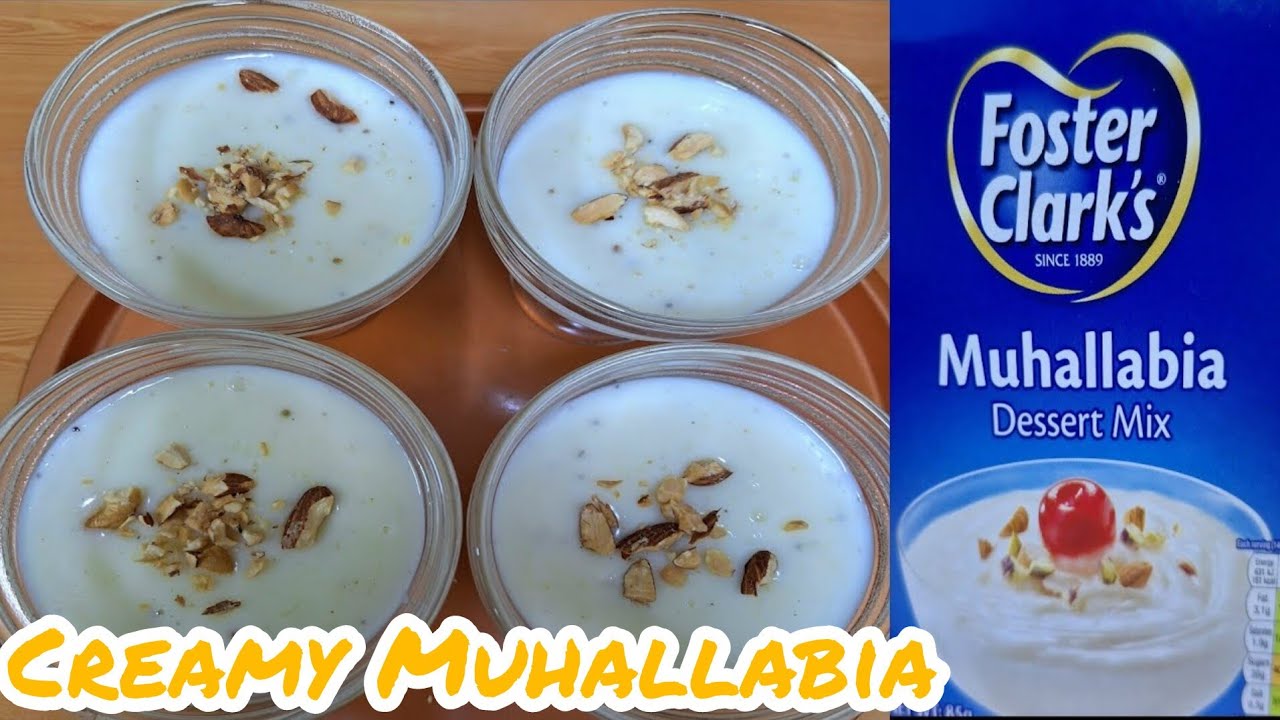 Muhallabia Dessert Mix Recipe //Foster Clark's #food #dessert - Dining ...
