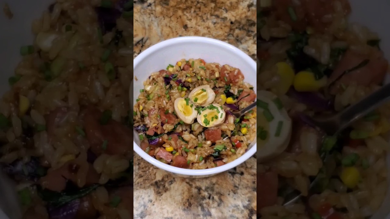 5 Minute Fried Rice with a cheat sauce! - Dining and Cooking