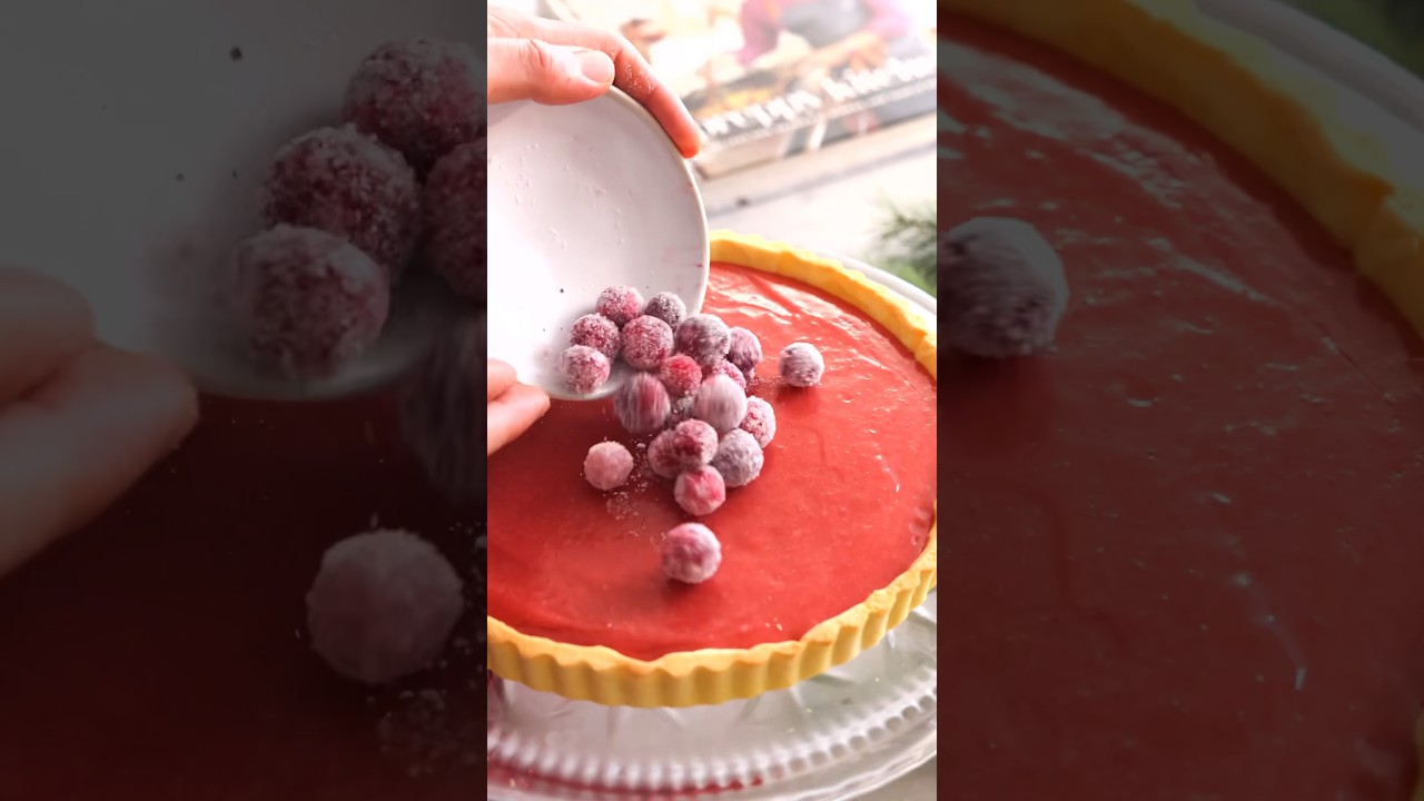 Chocolate Cranberry Tart! - Dining and Cooking