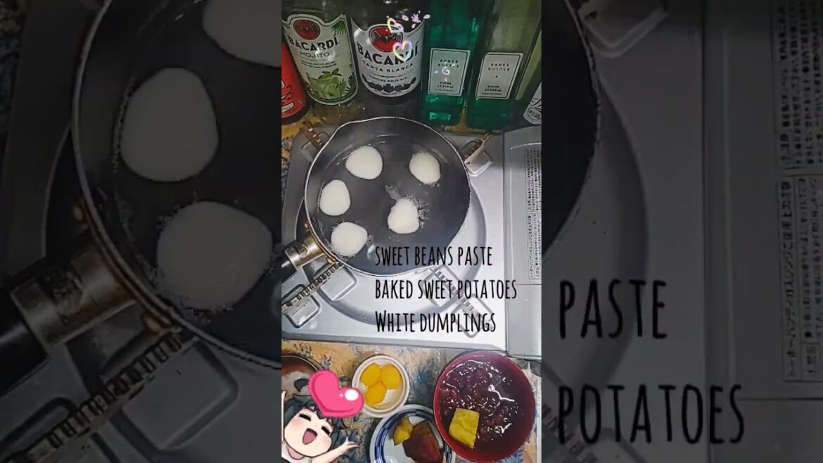 White dumplings with beans paste - Dining and Cooking