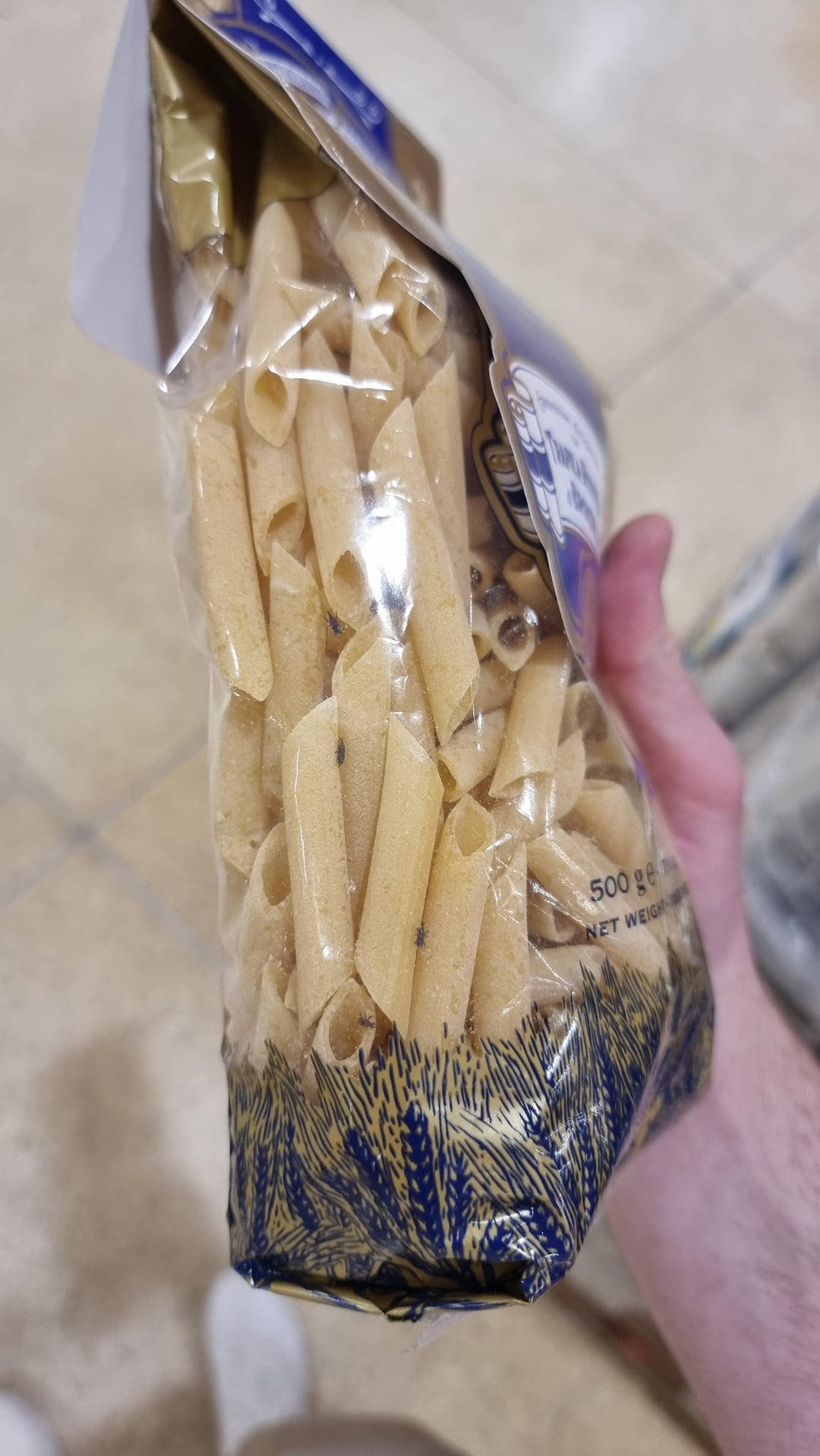 Beware of pasta from Giuseppe Cocco for bugs - Dining and Cooking