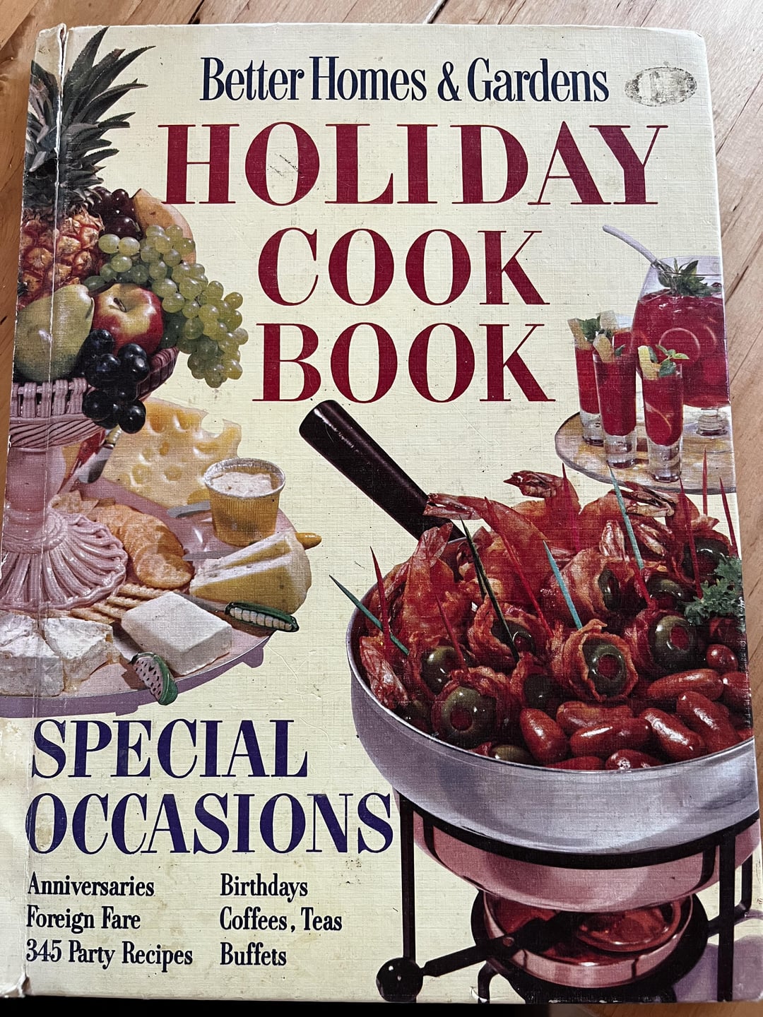 1959, Better Homes & Gardens Holiday Cookbook - Dining and Cooking