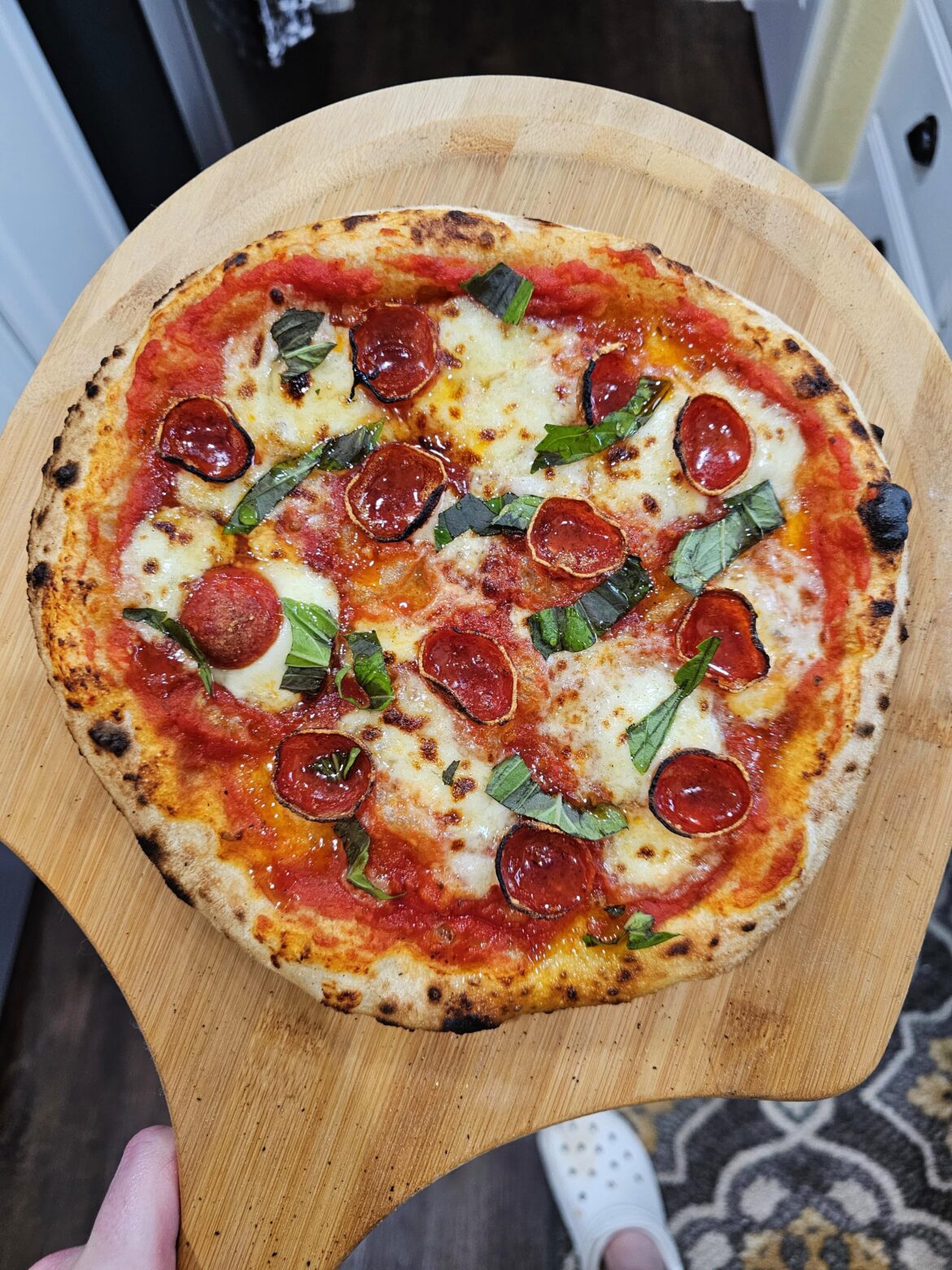 My most perfect pizza yet. - Dining and Cooking
