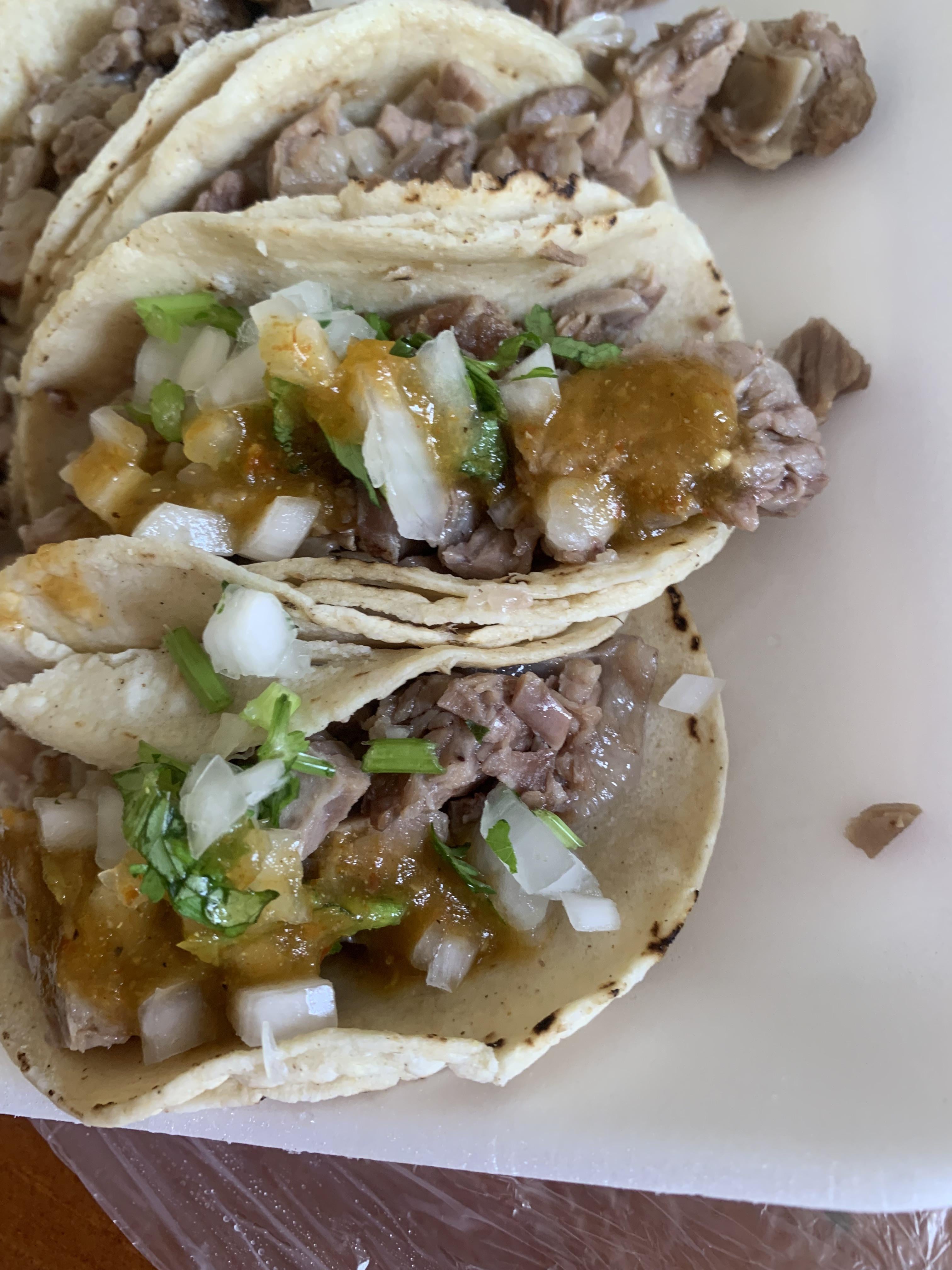 Tacos de costilla de res al vapor, Oaxaca - Dining and Cooking