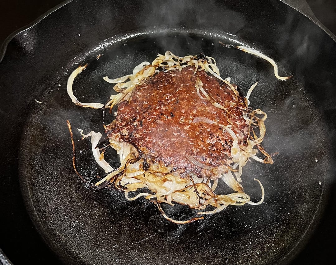Homemade Oklahoma Onion Burger - Dining and Cooking