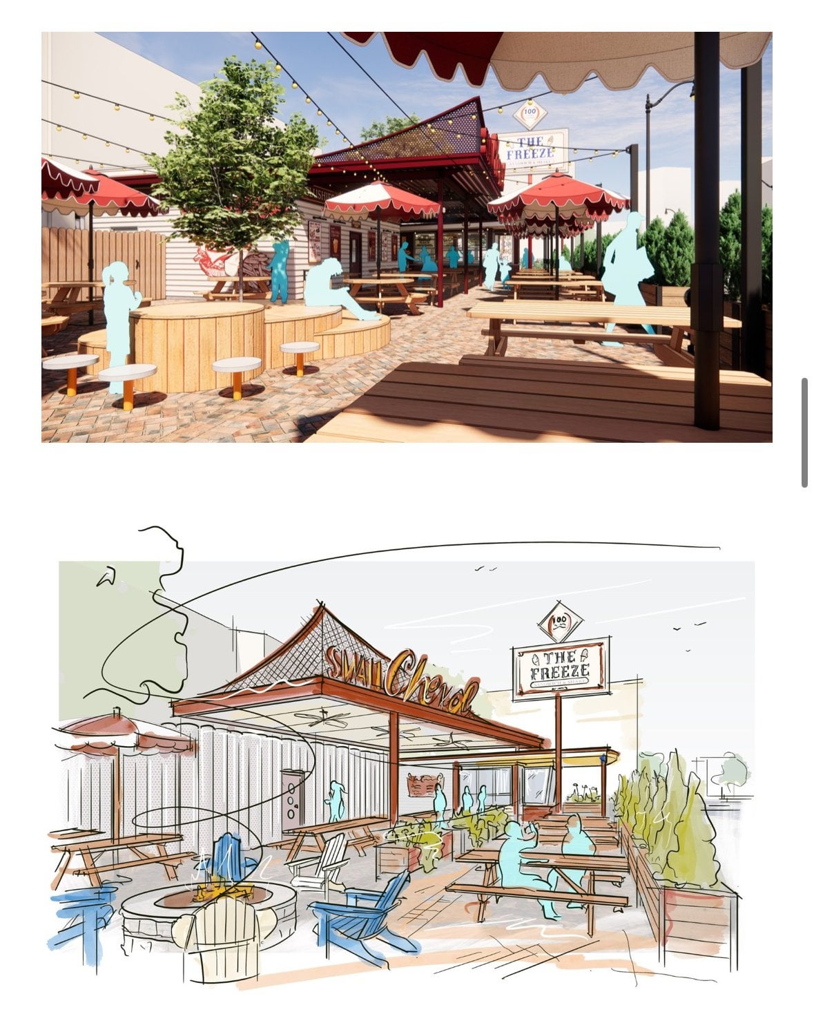 Is Small Cheval taking over the iconic "The Freeze" in Logan Square ...