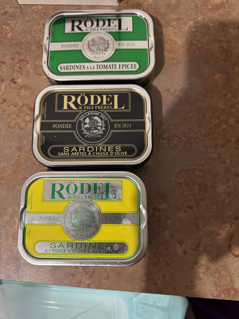 My most prized tinned sardines: Rodel from France - Dining and Cooking