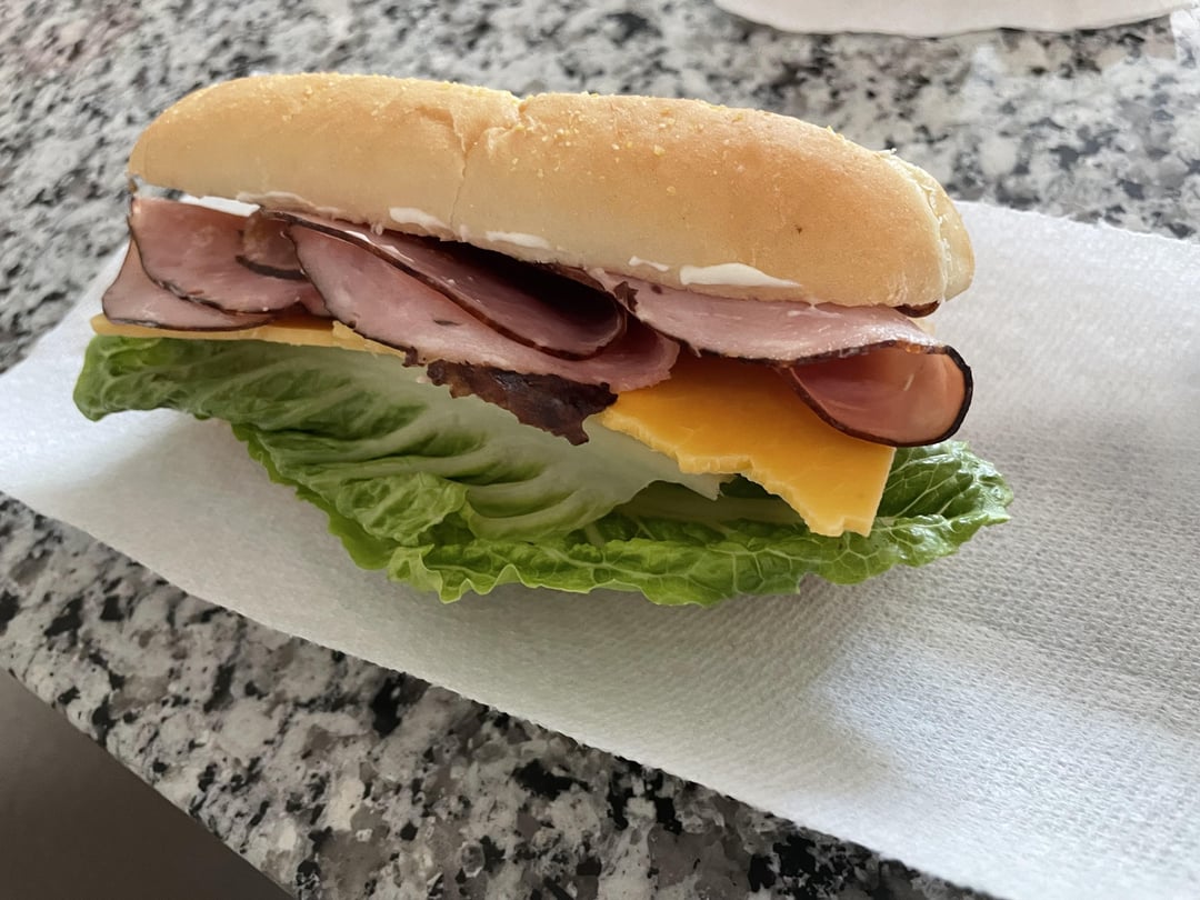 My basic ham sammy - Dining and Cooking