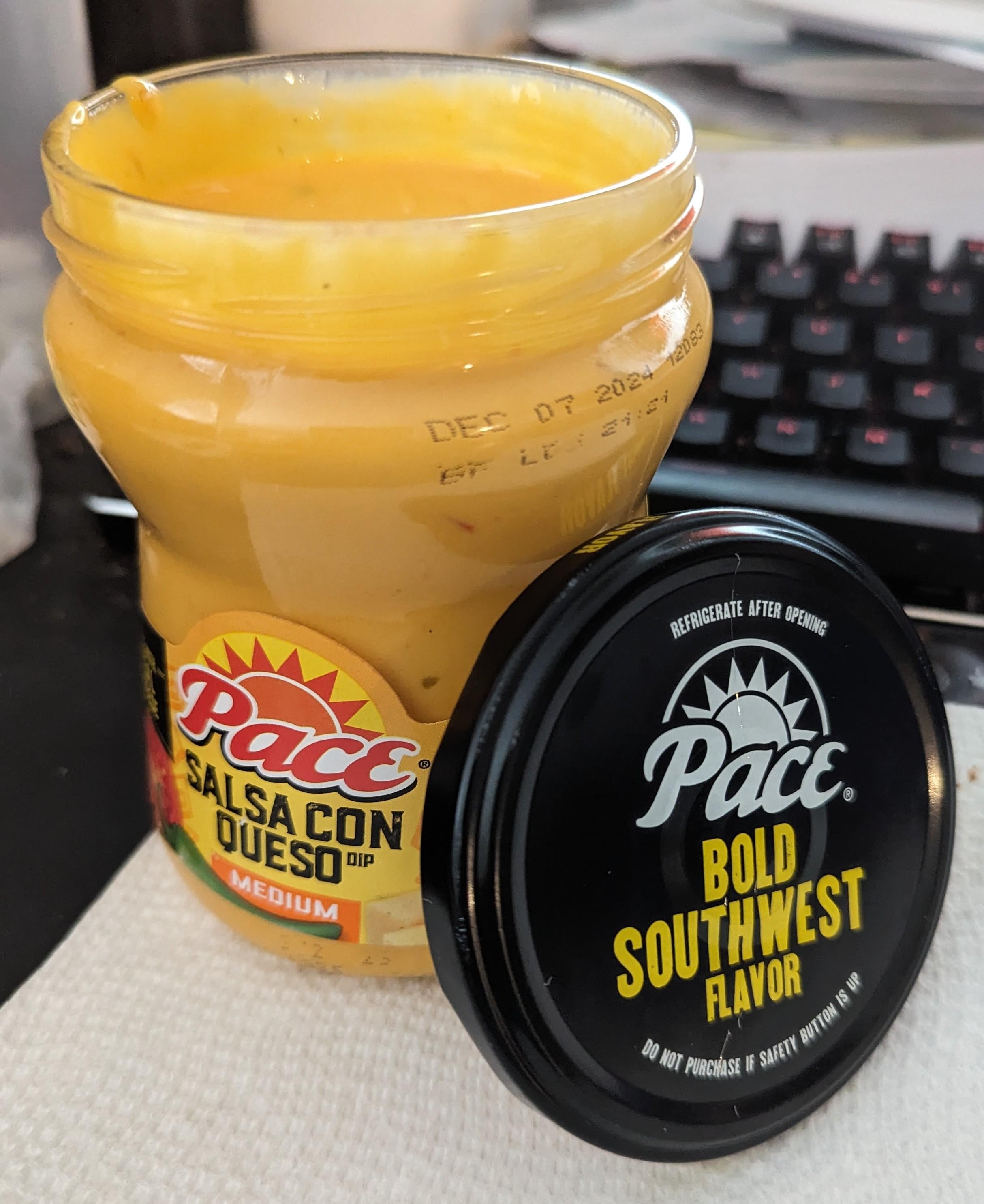 Pace Salsa Con Queso (jalapeno based) - Dining and Cooking