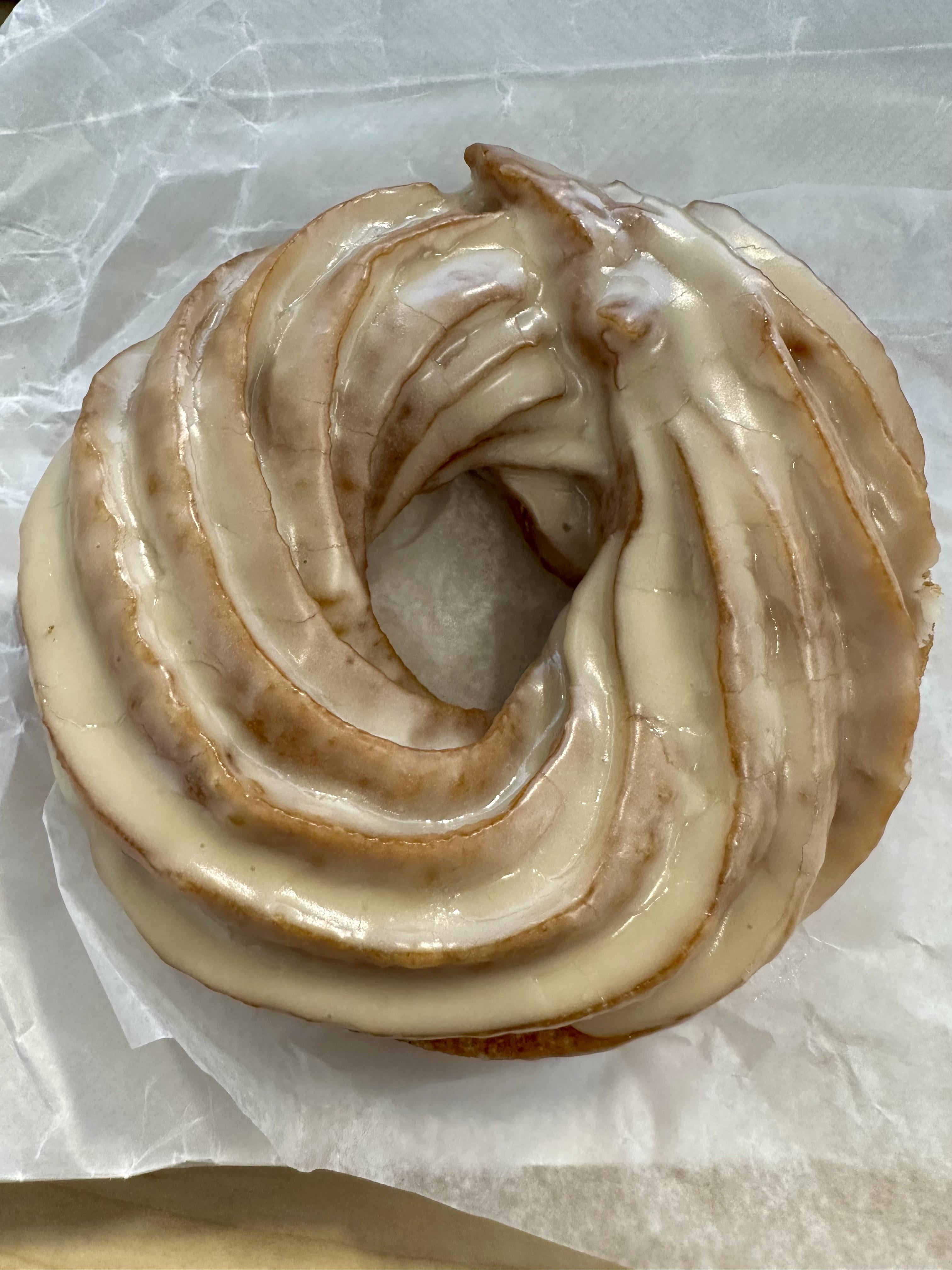 Maple glazed cruller - Dining and Cooking