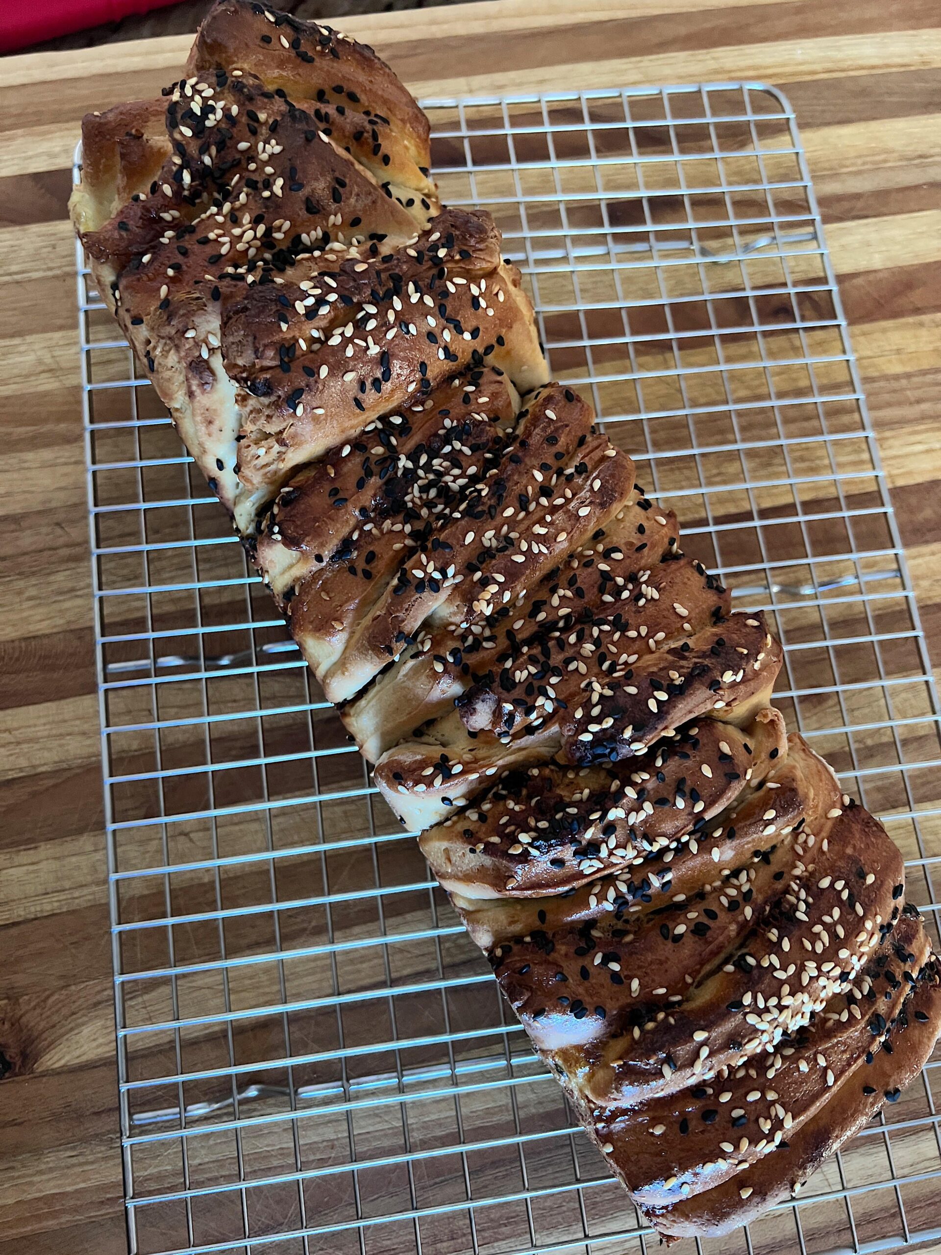 Miso Garlic Sesame Pull Apart Bread is becoming a staple in our house ...