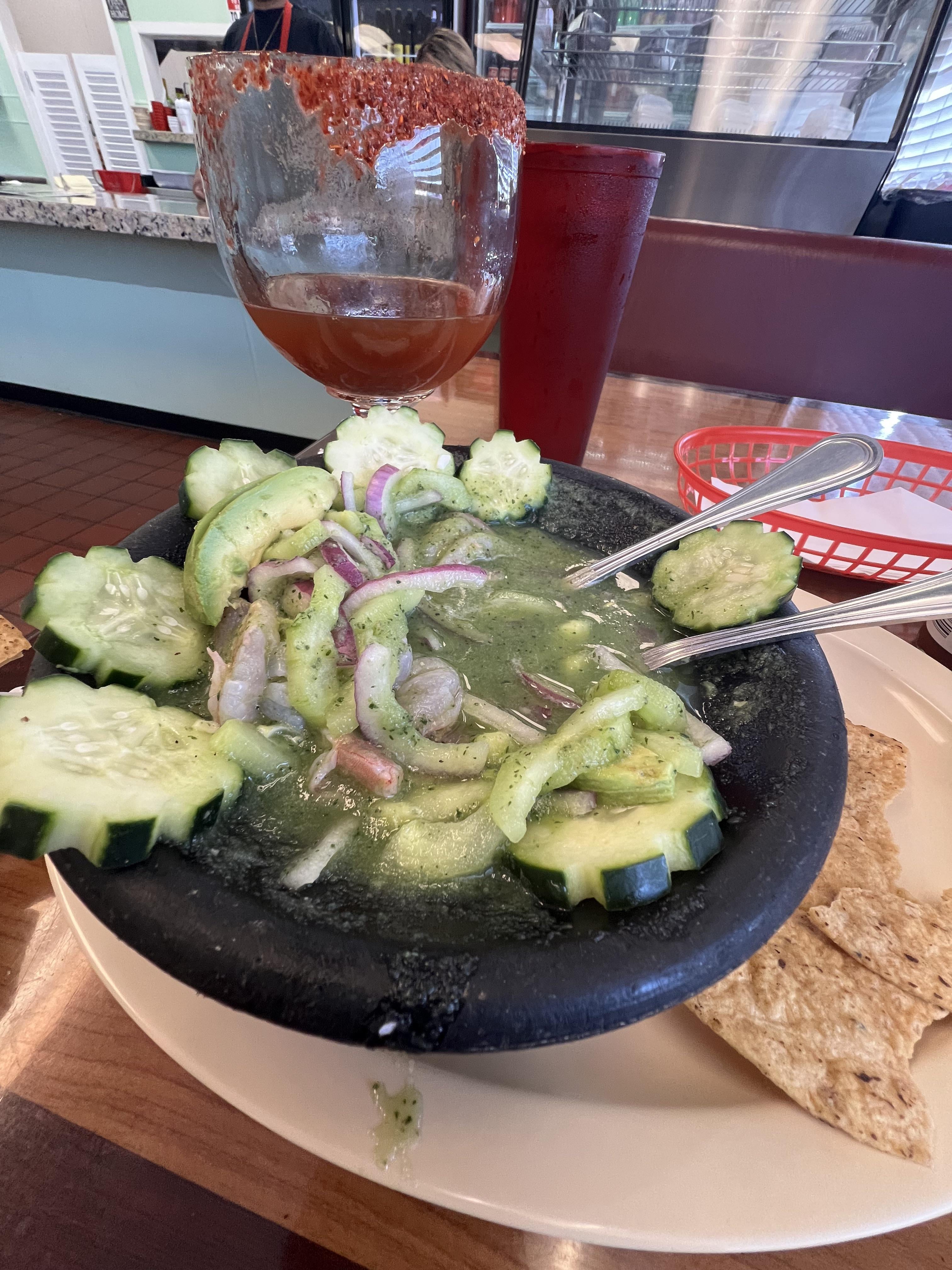 Aguachile & Michelada. Spicy amür - Dining and Cooking