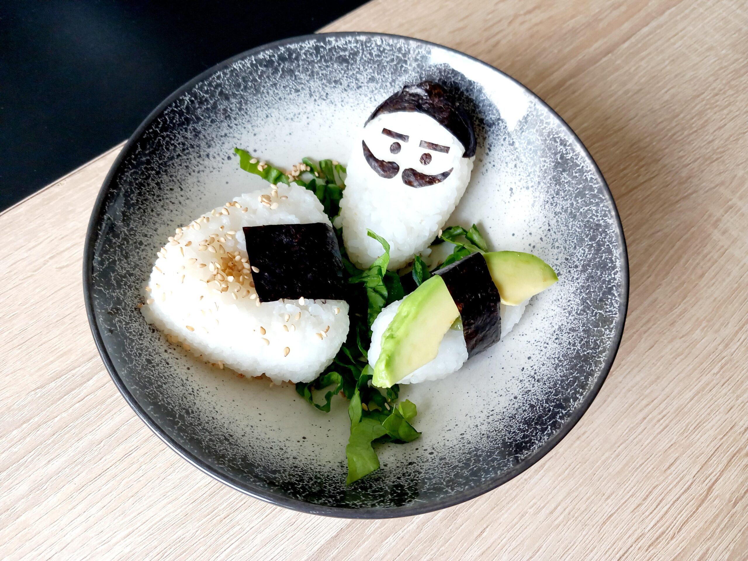 Onigiri & Avocado Nigiri - Dining and Cooking