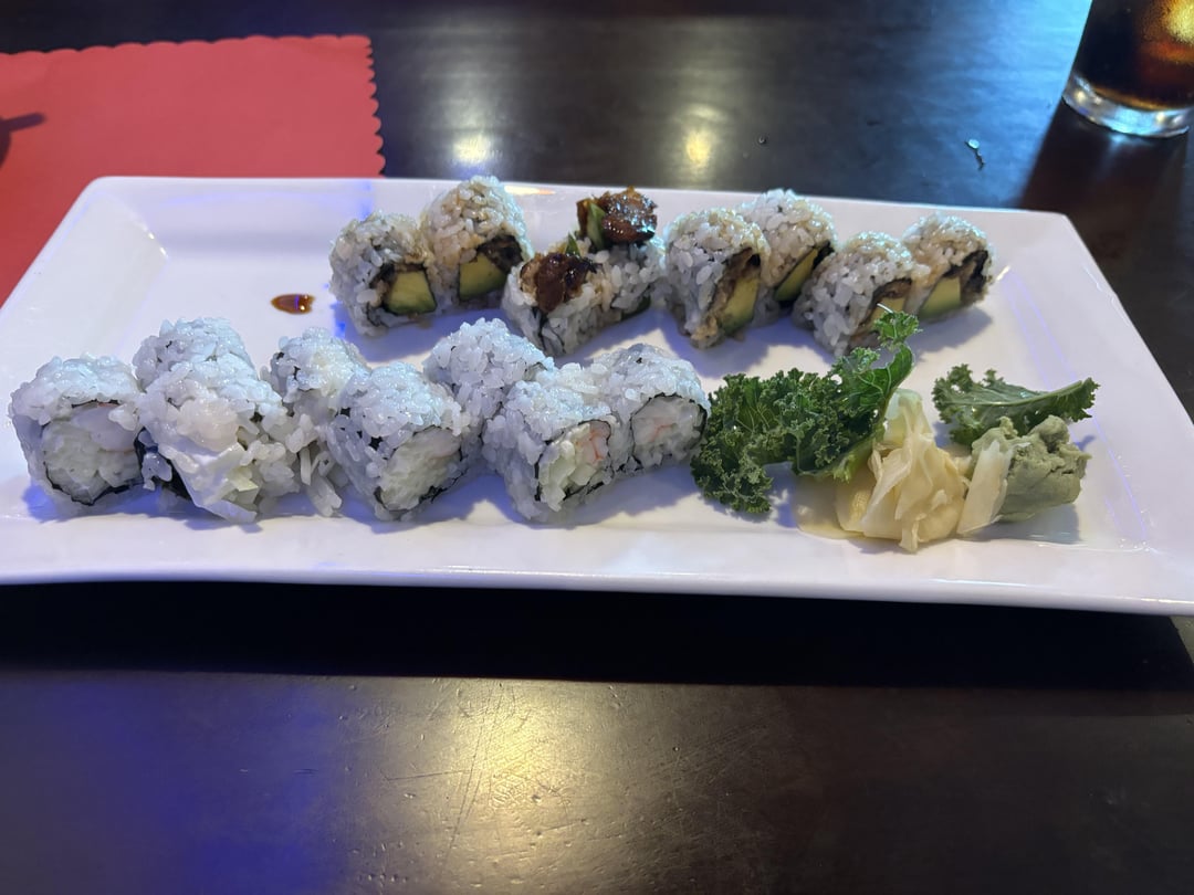 Red snapper teriyaki and sushi rolls for dinner - Dining and Cooking