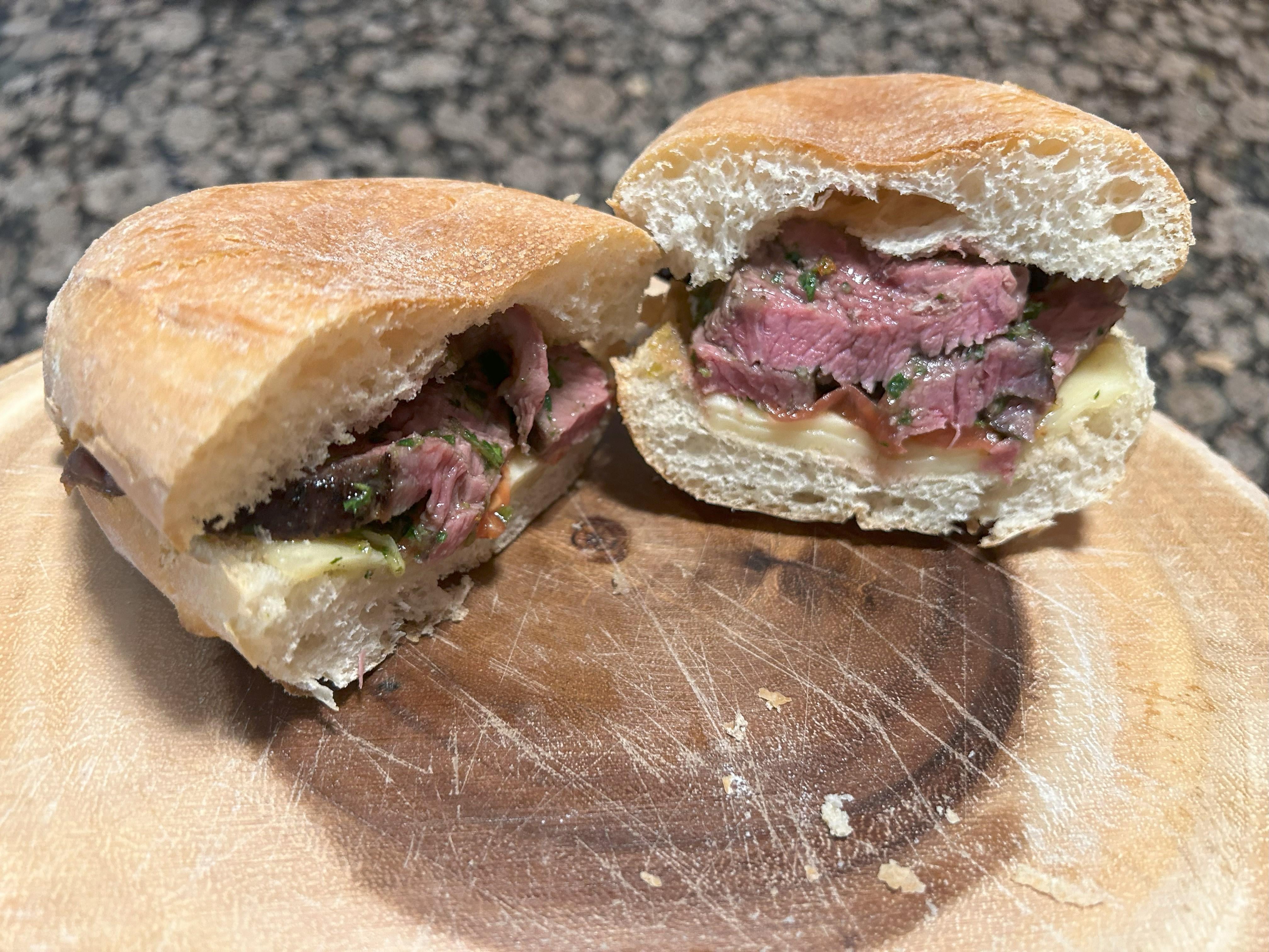 My take on Toronto's hyped up $18 Bear Steak Sandwich. - Dining and Cooking