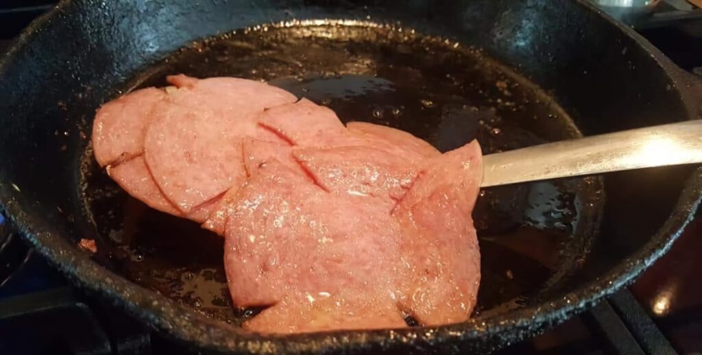 Taylor ham and a boiled egg today - Dining and Cooking