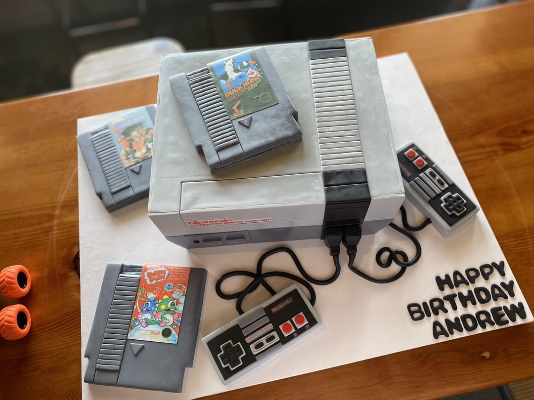 [I ate] Nintendo cake - Dining and Cooking