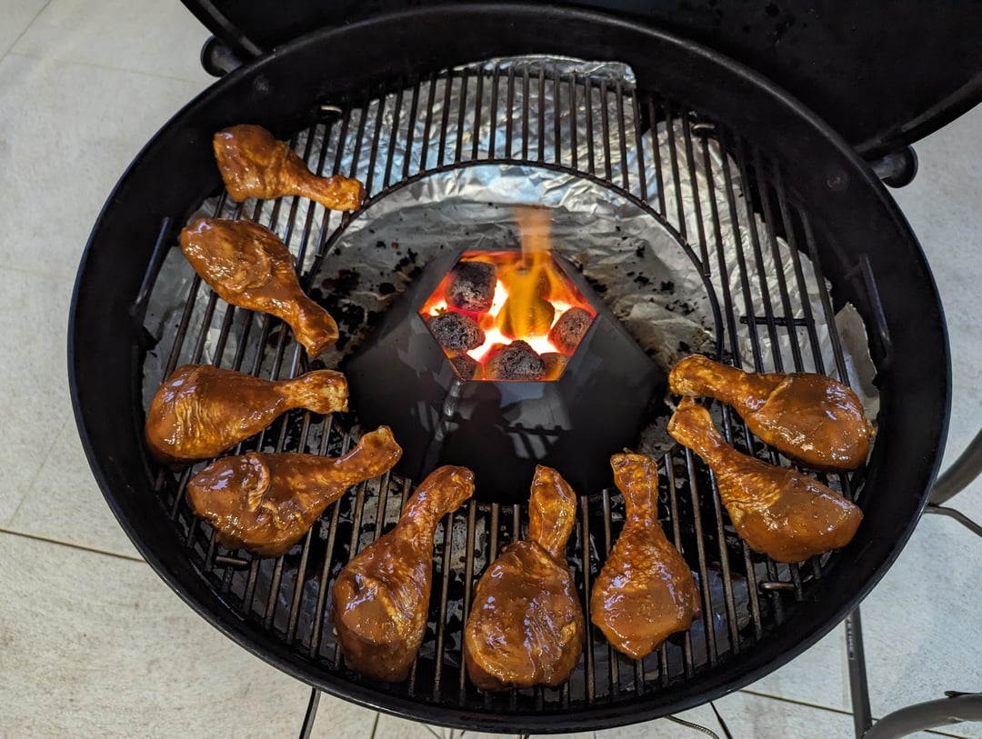 Vegemite chicken drumsticks - Dining and Cooking