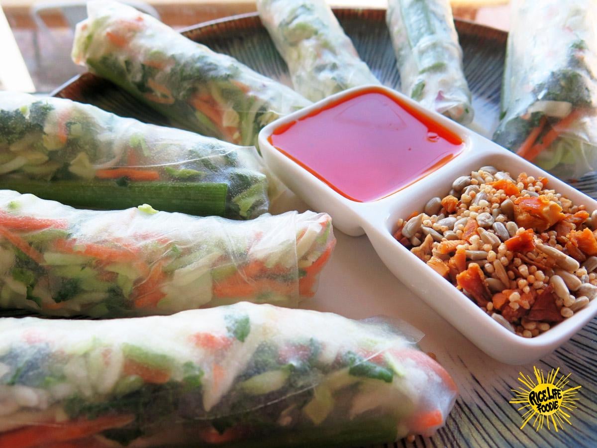 Yummy, Easiest Bagged Salad Spring Roll Recipe Ever - Dining and Cooking