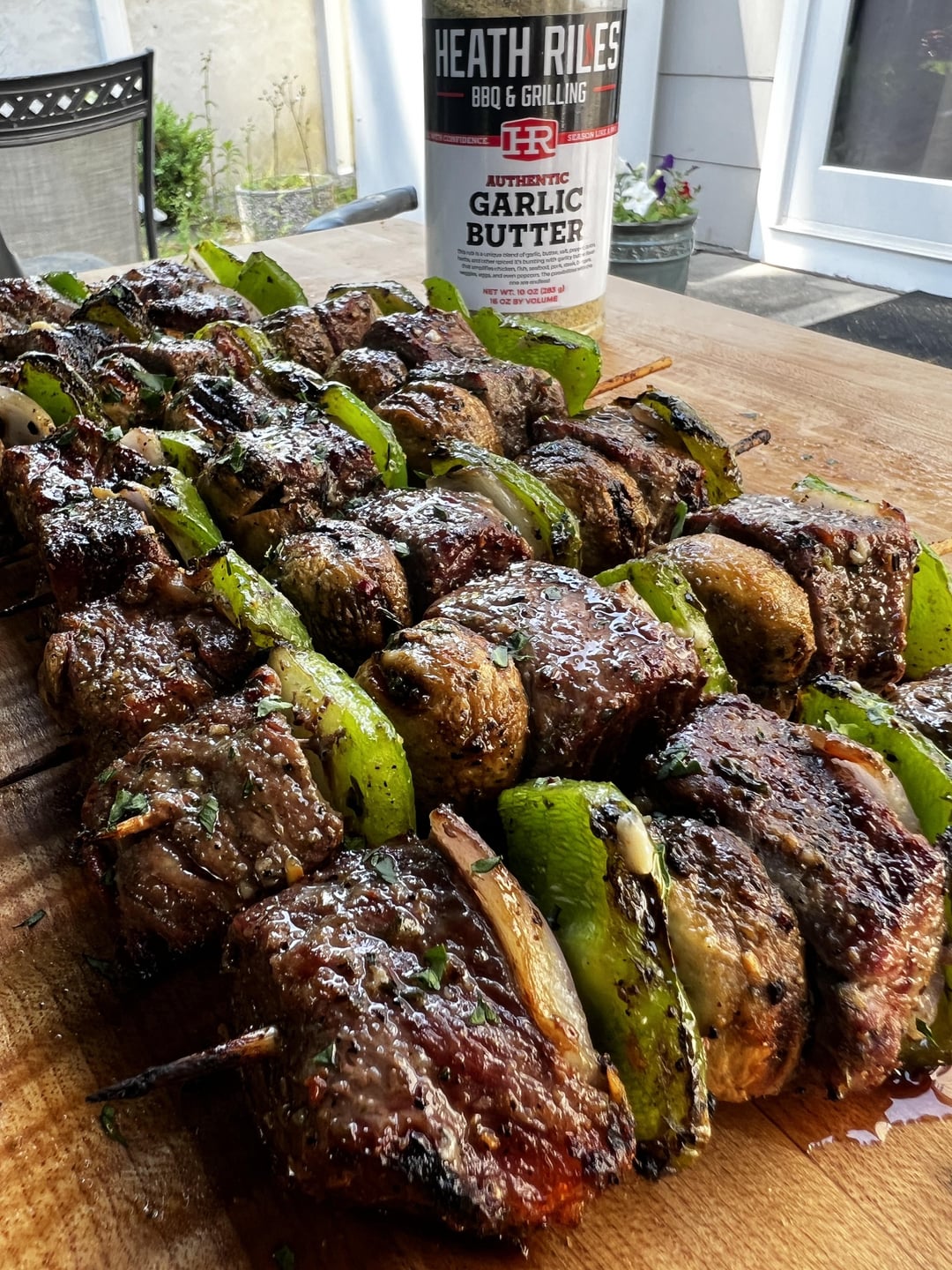 NY Strip Skewers - Dining and Cooking