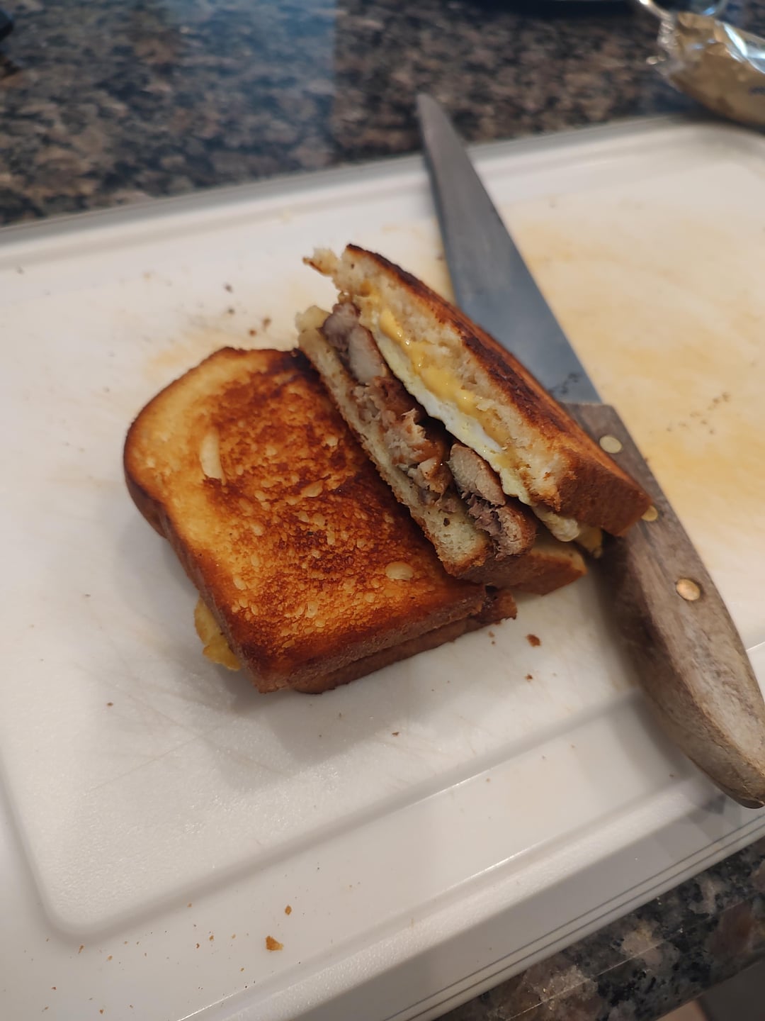 Brunswick Golden Kipper Breakfast Sandwich - Dining and Cooking