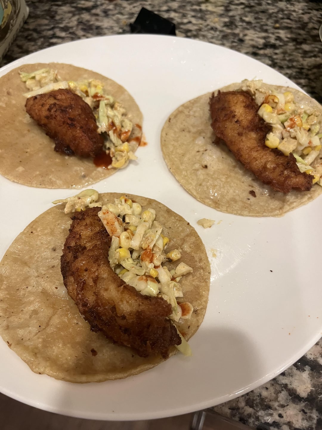 Freshly speared sand bass tacos - Dining and Cooking