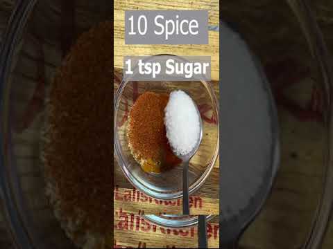 12 herbs and spices fried chicken recipe| golden balance 12 spices |12 ...