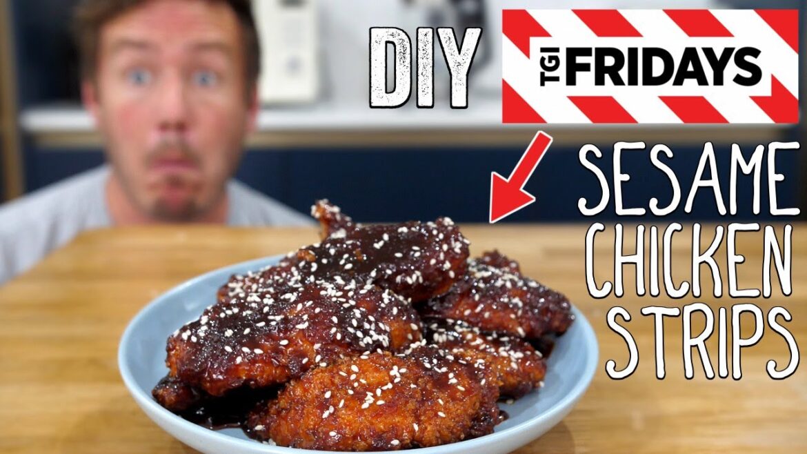 Homemade TGI Fridays Sesame Chicken Strips! - Dining and Cooking