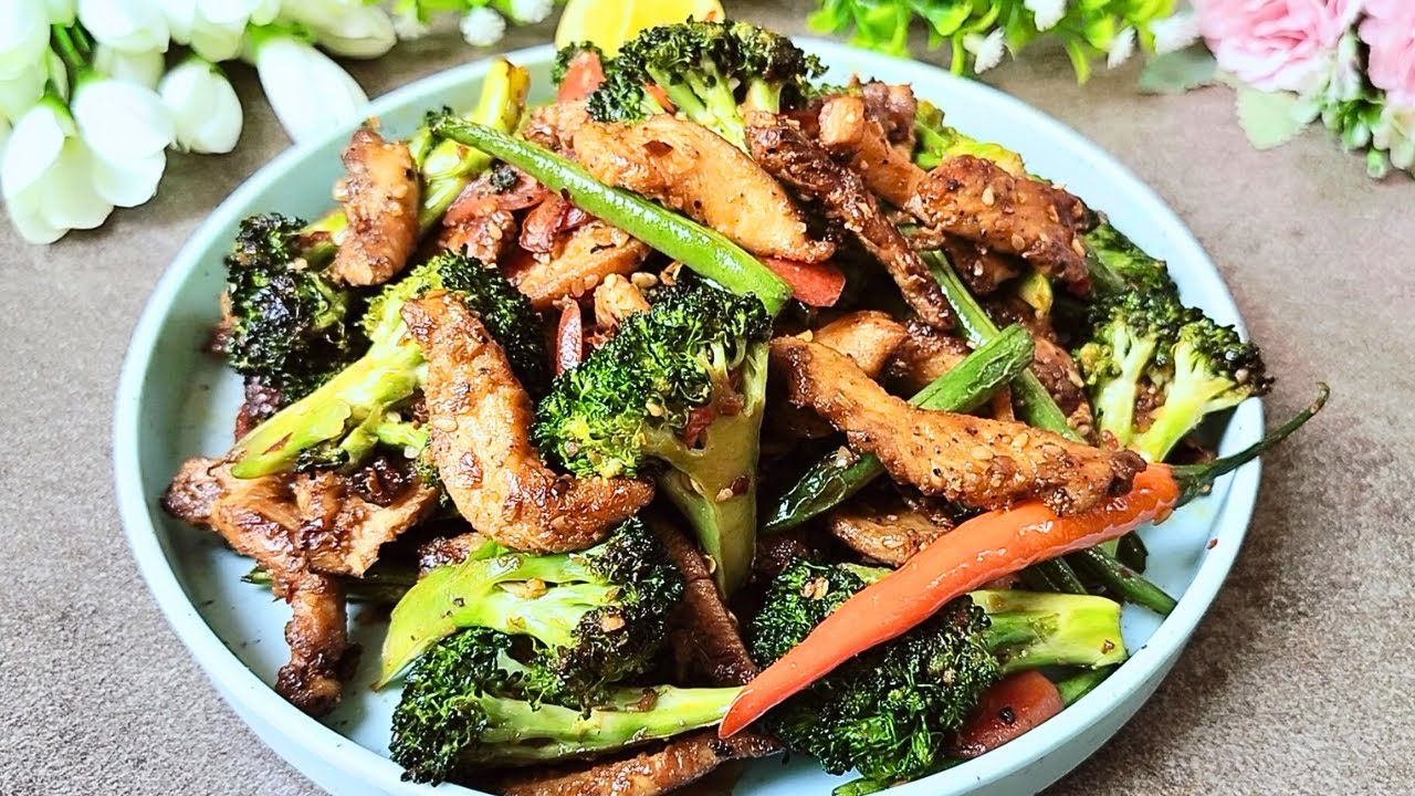 Chicken & Broccoli Stir Fry | Easy Healthy Chicken Broccoli Recipe ...