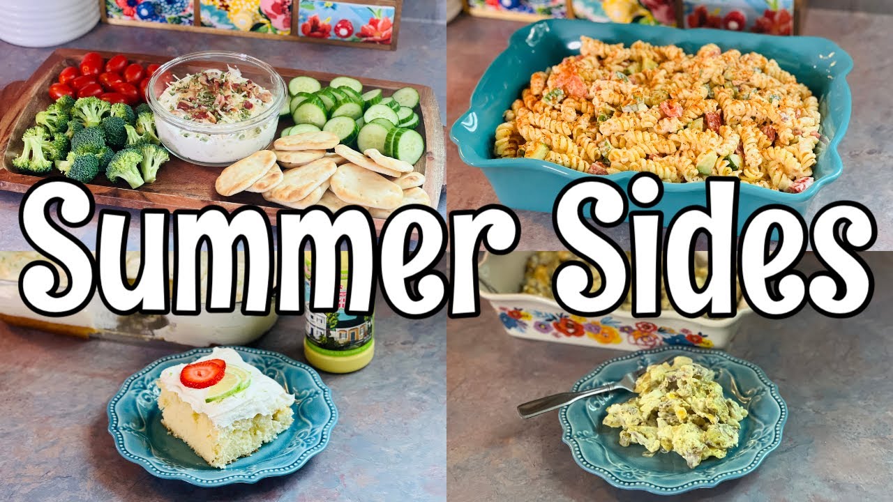 SUMMER Side Dishes Perfect for a Cookout | Make Ahead EASY Recipes ...