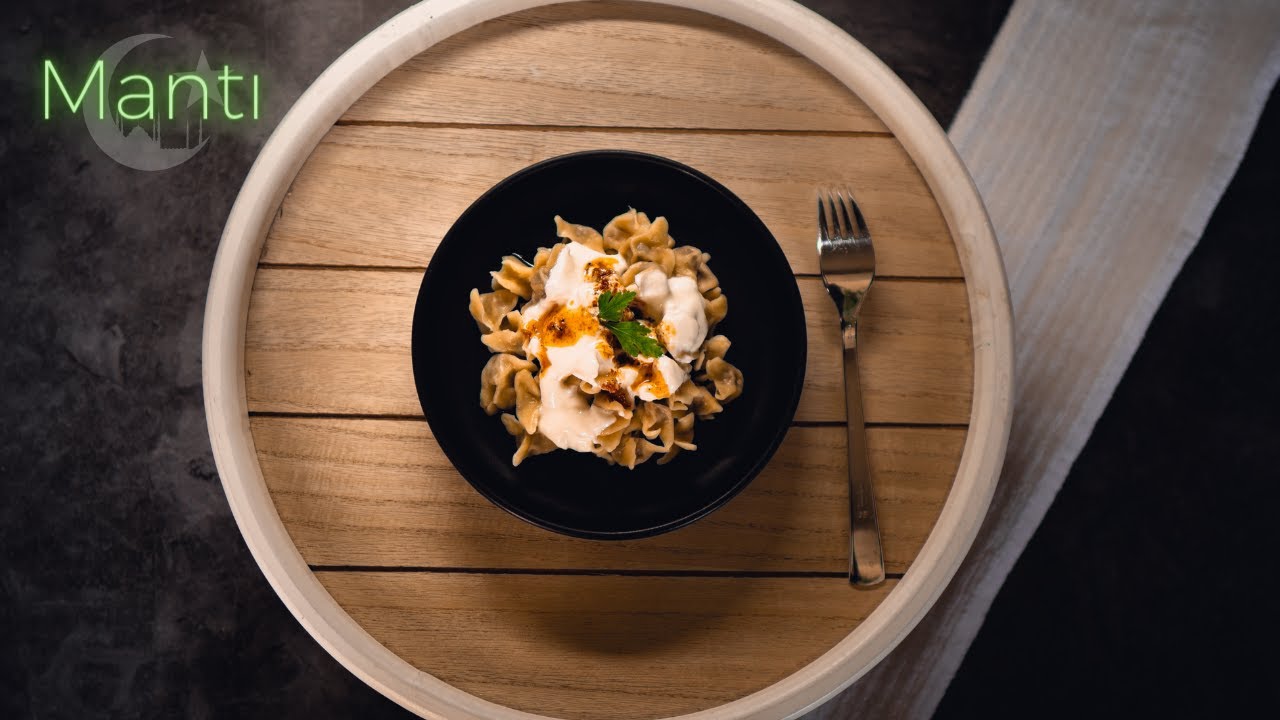 How to make Manti at home | Turkish dumplings with a garlic yogurt ...
