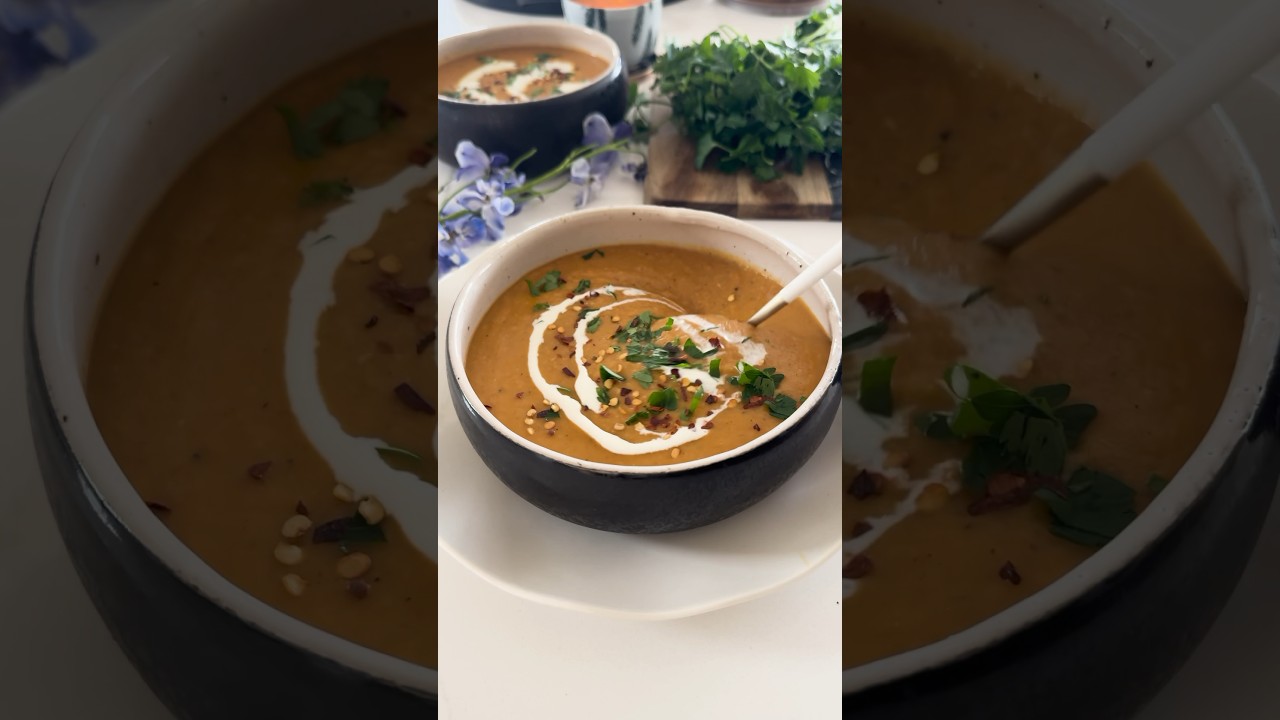 Comforting Egyptian Lentil Soup - Shorbet Ads #soup #ramadan #egypt # ...