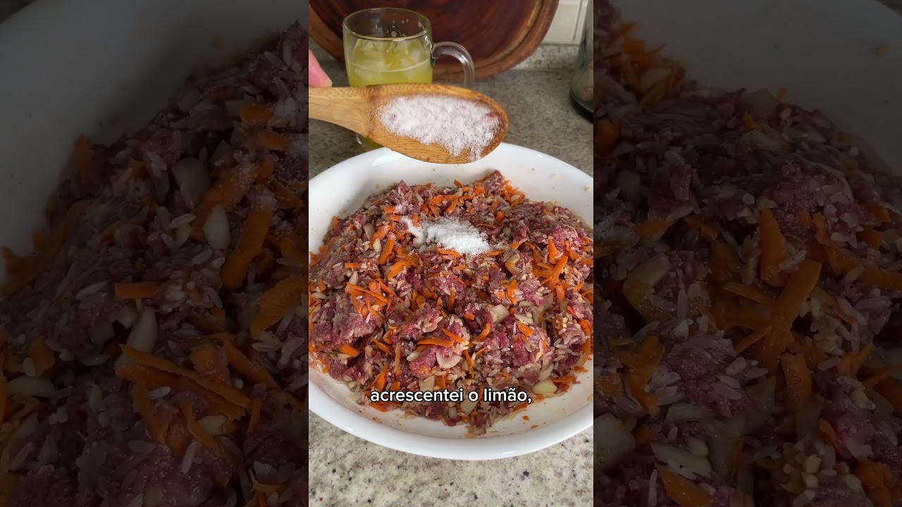 CHARUTINHO DE REPOLHO COM CARNE MOÍDA!Comida árabe deliciosa e fácil ...