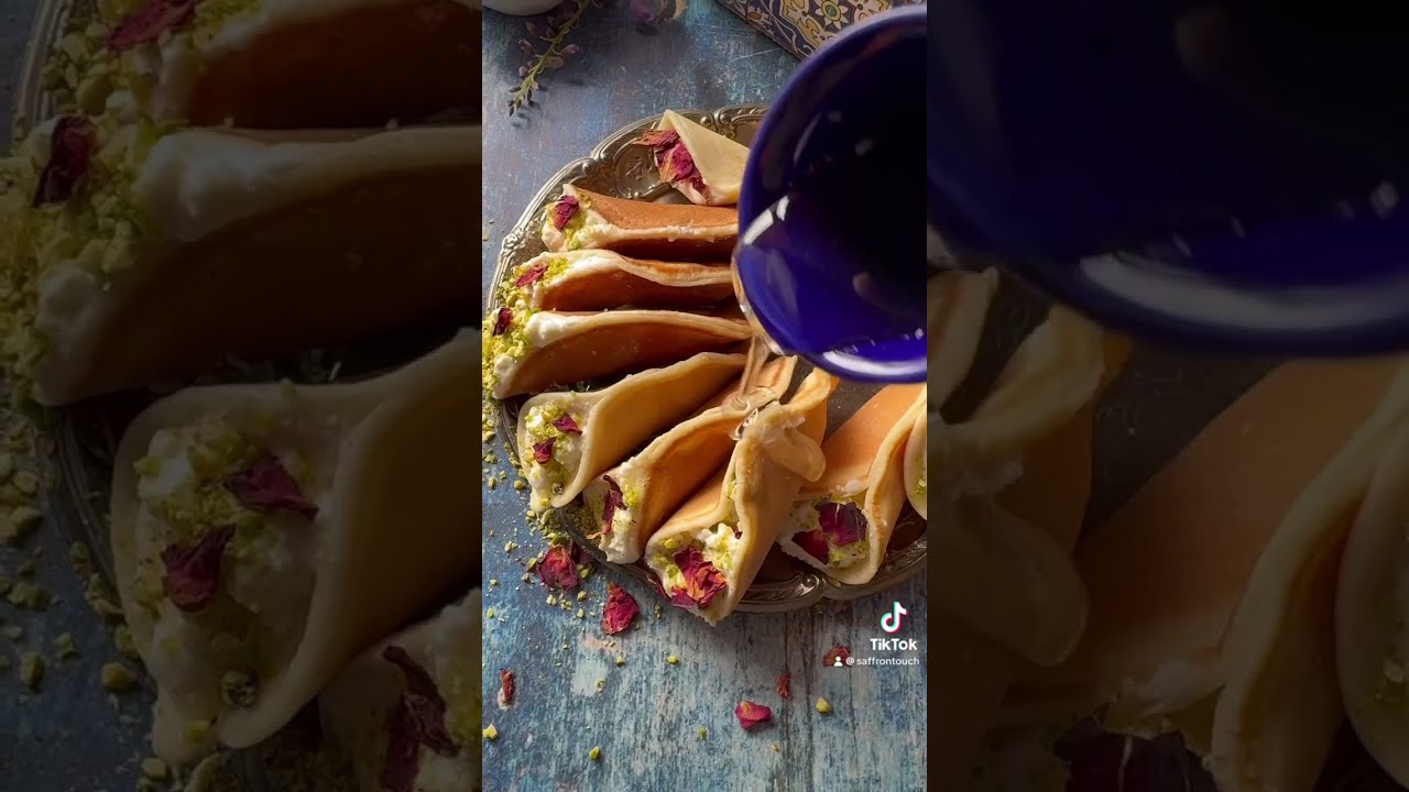 Ramdan special Super delish recipe to make Qatayef/ Atayef with Ashta ...