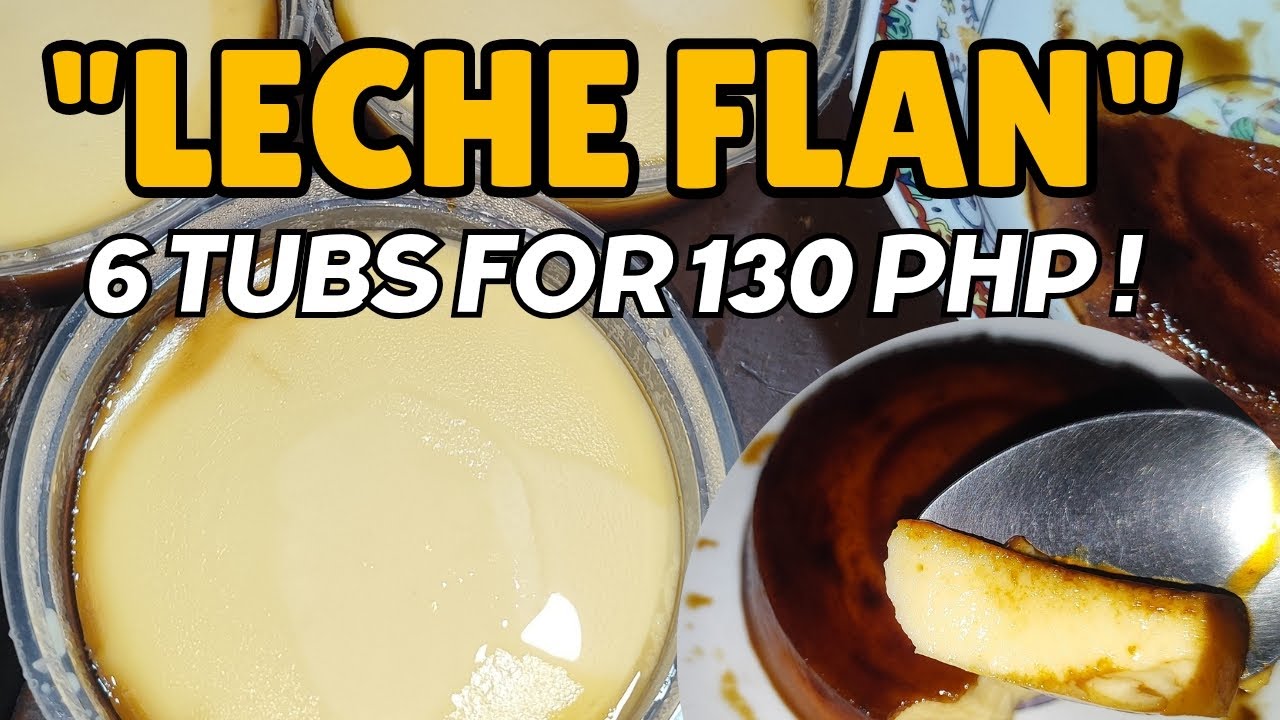 How to make Leche Flan With Egg Whites | Filipino Dessert Recipe ...