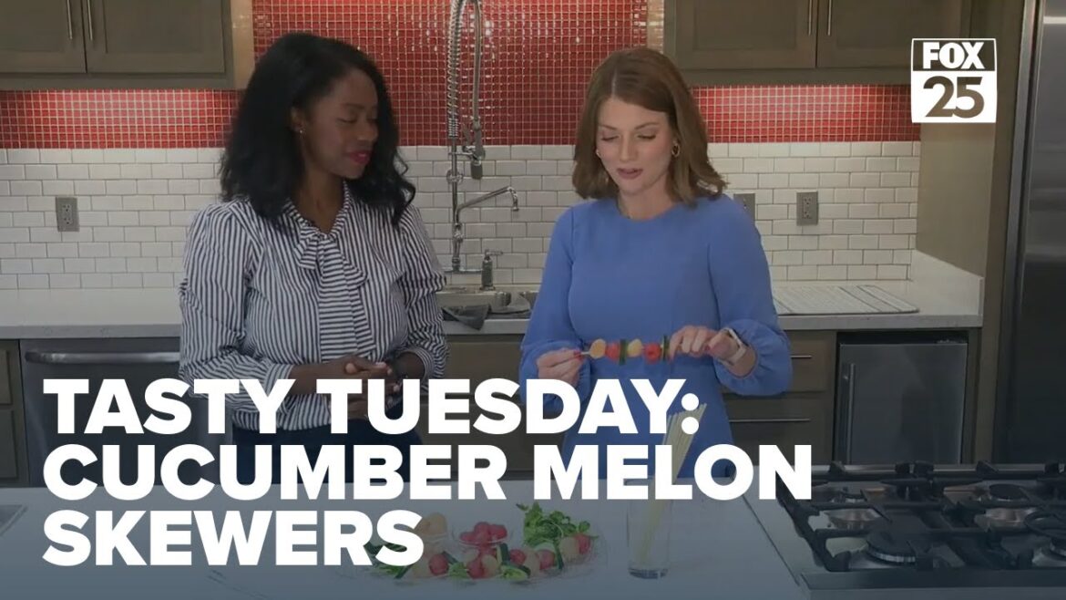 Tasty Tuesday: Cucumber Melon Skewers - Dining and Cooking