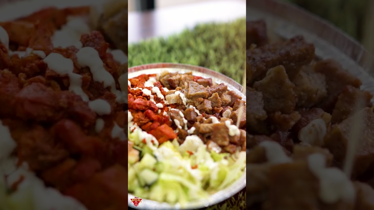 Naz's Halal Food Marinated Chicken Platter - Dining and Cooking