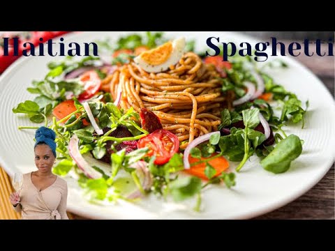 How To Make Haitian Spaghetti | Easy Haitian Spaghetti Recipe With ...