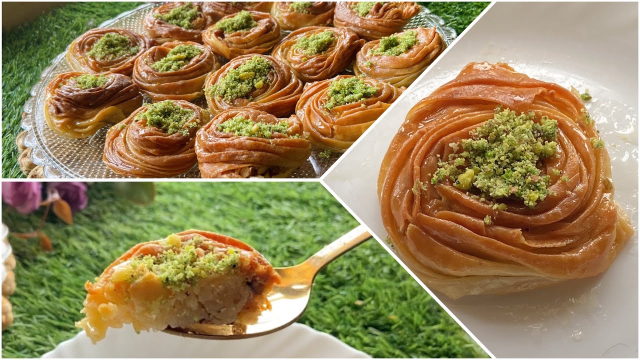 Baklava Recipe | How to make Baklava | THE EASIEST METHOD YOU CAN DO ! Home Made Pistachio ...