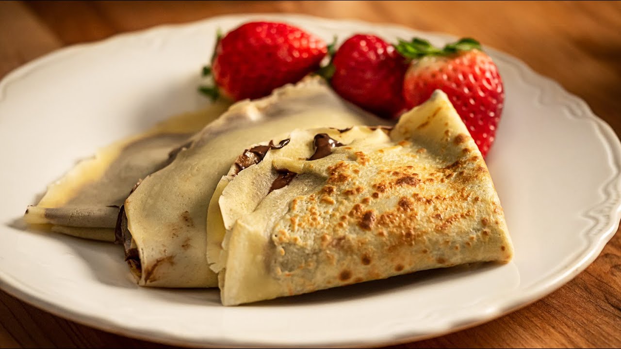 How to Make Thin French Crepes - Dished #Shorts - Dining and Cooking