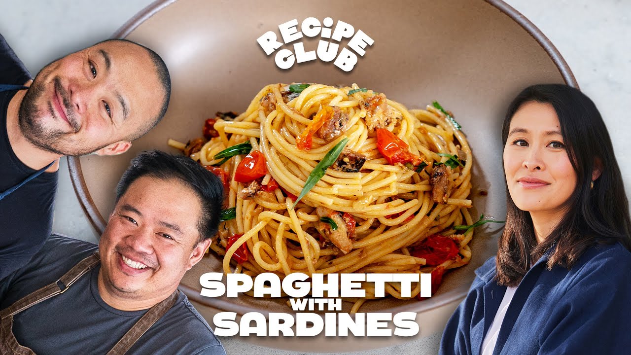 Spaghetti with Sardines and Cherry Tomatoes | Recipe Club - Dining and ...