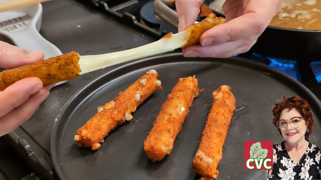 Fried Mozzarella Sticks Easy Delicious Appetizers At Home Dining