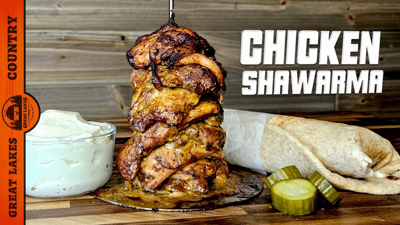 Homemade Chicken Shawarma - Detroit Style Lebanese Pita Sandwich from ...